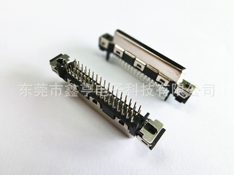 源头厂家 VHDCI 小68P母座 小68P直插母座 SCSI68P连接器母座-阿里巴巴