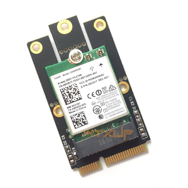 M2无线网卡转mini pci-e转接卡 NGFF转pcie AX210 AX200 7260AC-阿里巴巴