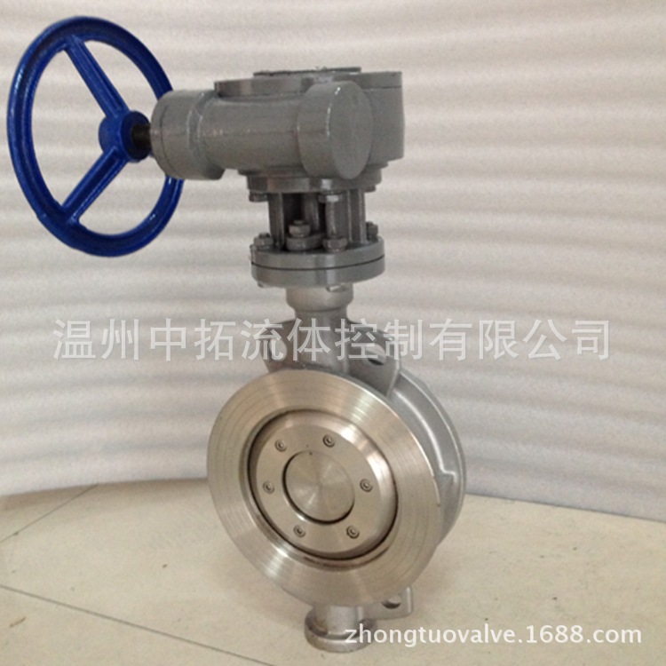 D373W-10P不锈钢对夹式蝶阀DN300低压全不锈钢304蜗轮蝶阀DN350-阿里巴巴