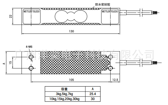 梅特勒托利多MT1022-7Kg单点式,MT1022-10Kg,MT1022称重传感器-阿里巴巴