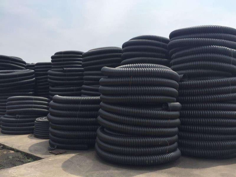 润利 HDPE双壁打孔波纹管 SN8/DN800 规格齐全保证 国 标-阿里巴巴