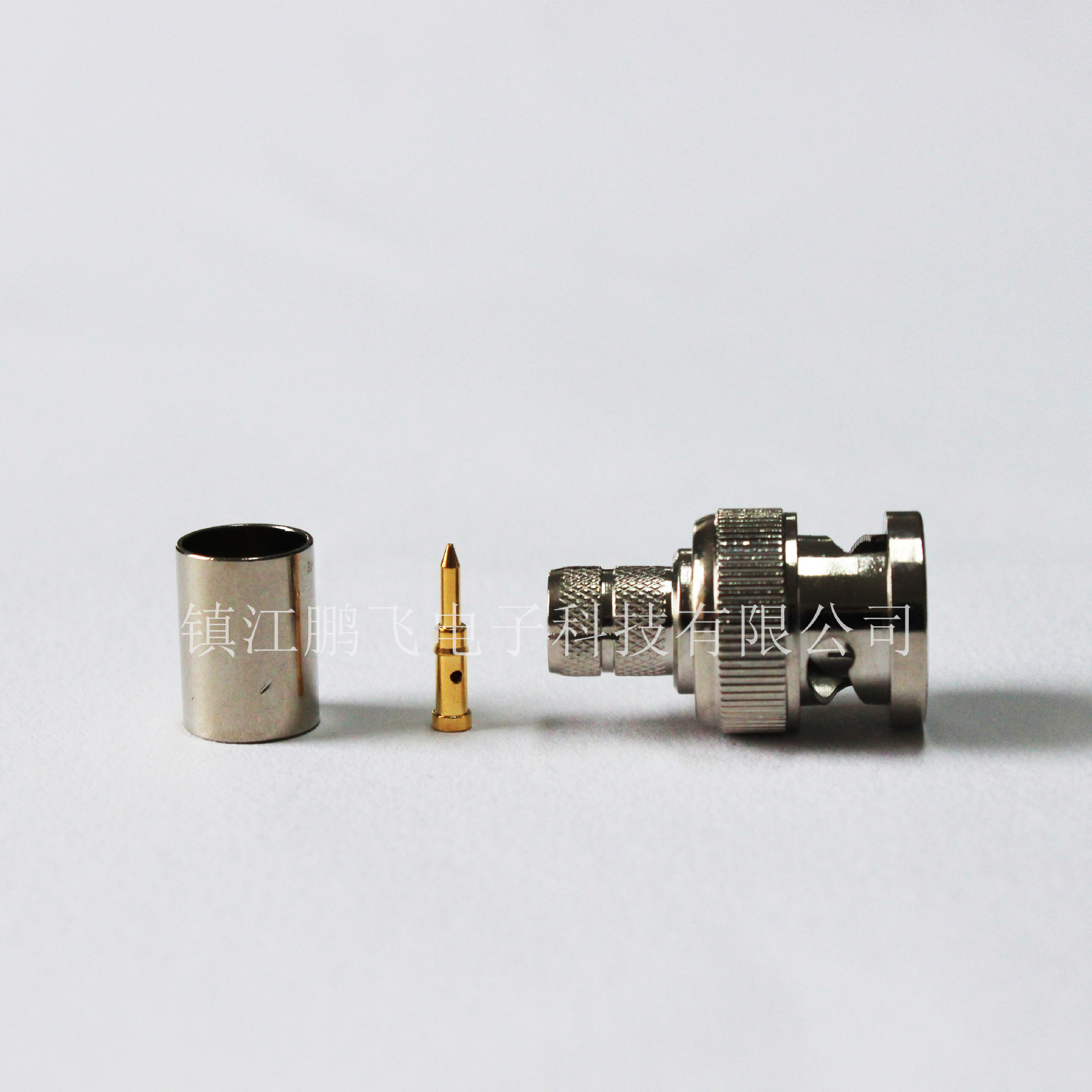 厂家供应BNC-C-J5 压接50-5电缆 全铜公头BNC射频同轴连接器-阿里巴巴