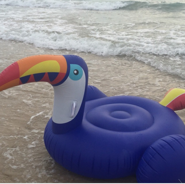 Plastic Sexy & Party Swim ring (Toucan) NHWW0152-Toucan