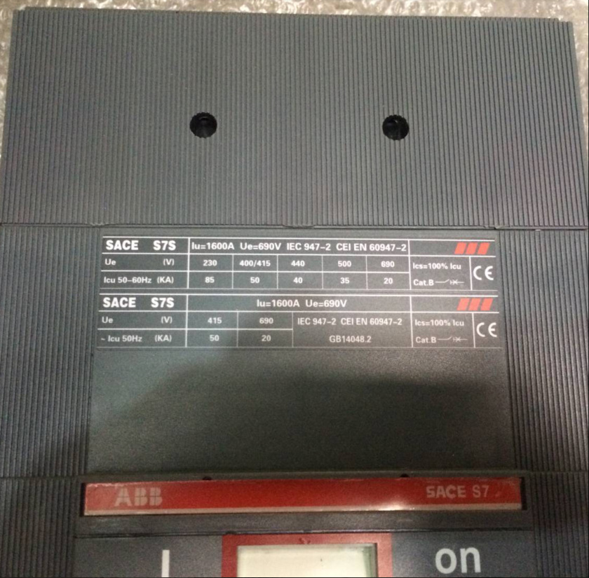 塑壳断路器 SACE S7S 1600A 3P-阿里巴巴