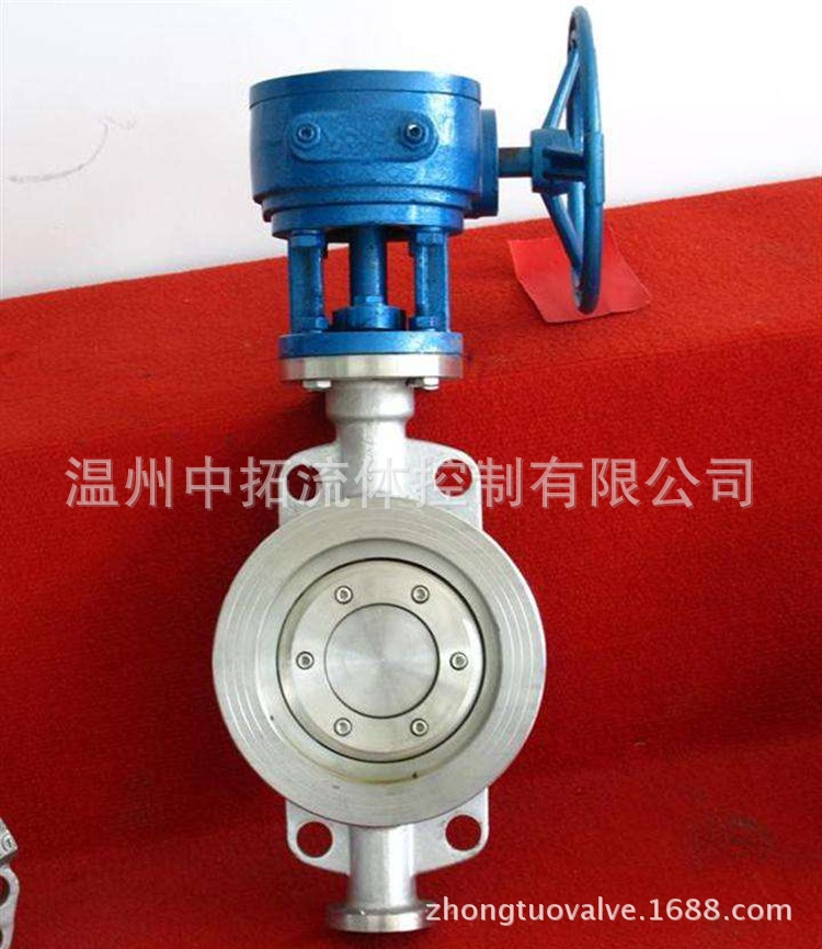 D373W-10P不锈钢对夹式蝶阀DN300低压全不锈钢304蜗轮蝶阀DN350-阿里巴巴