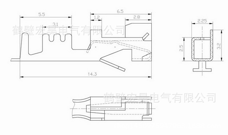 厂家现货供应汽车线束连接器6芯插接器12066317 12166210-阿里巴巴