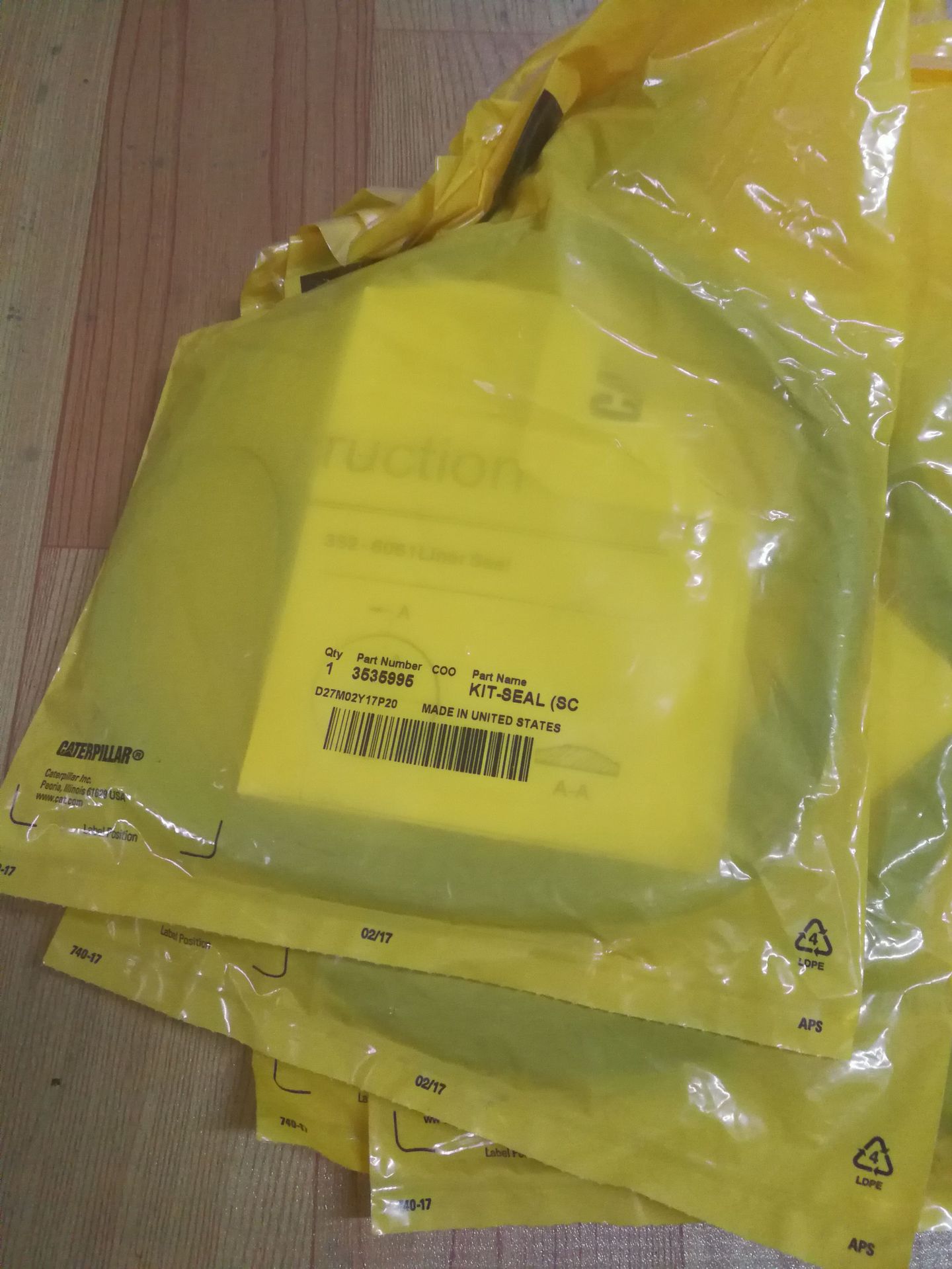 供应卡特彼勒3512B发动机缸套胶垫3535995-阿里巴巴