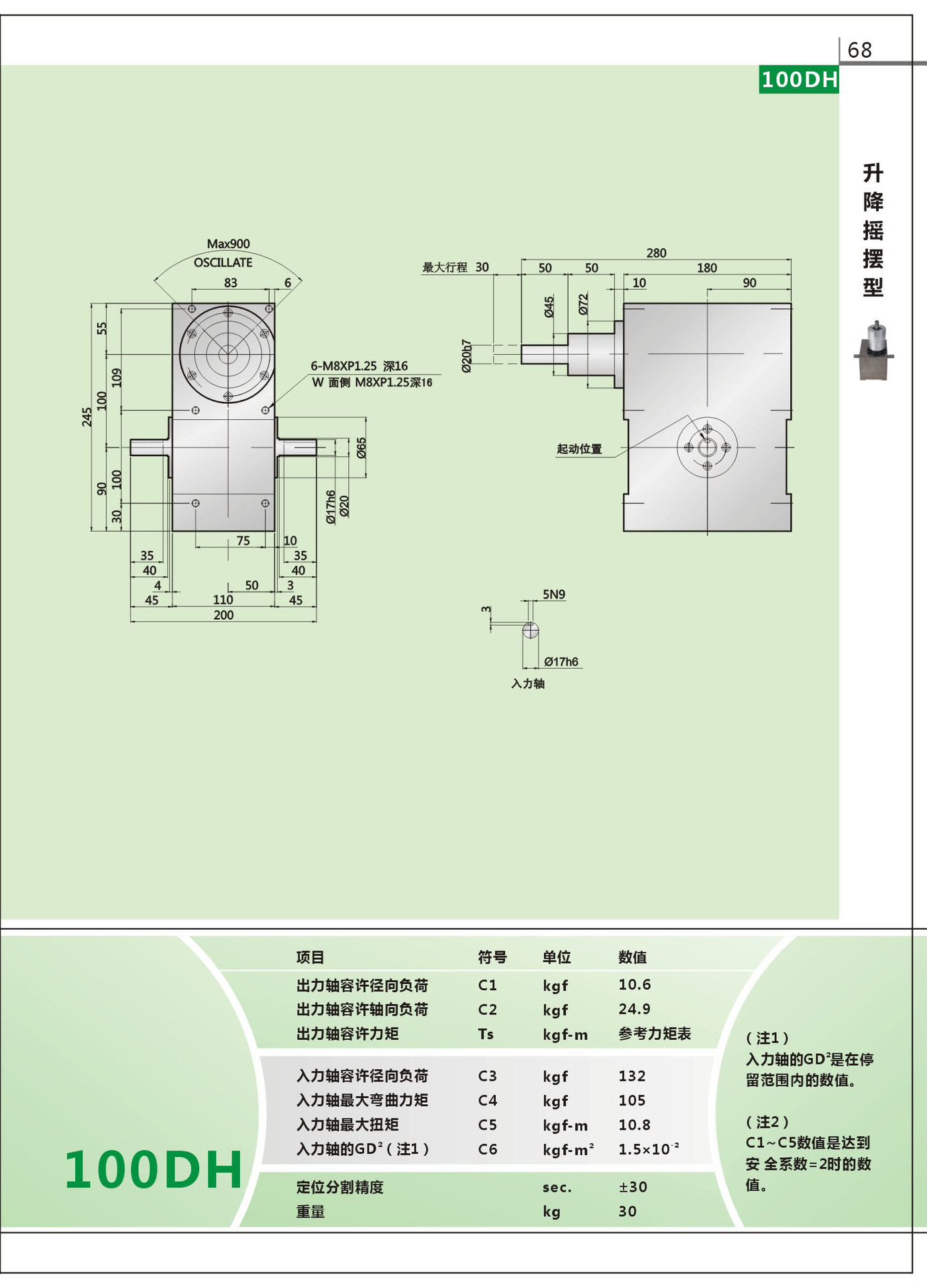 恒准分割器厂家直销100DH-10-150升降摇摆型间歇凸轮分割器送样品-阿里巴巴