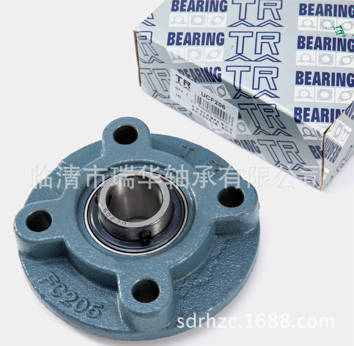 广东TR轴承FC210 带凸台圆形座顶丝外球面球轴承UCFC210-阿里巴巴