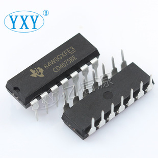 全新原装 CD4075BE CD4075 封装 DIP-14 直插 四2输入端或非门-阿里巴巴