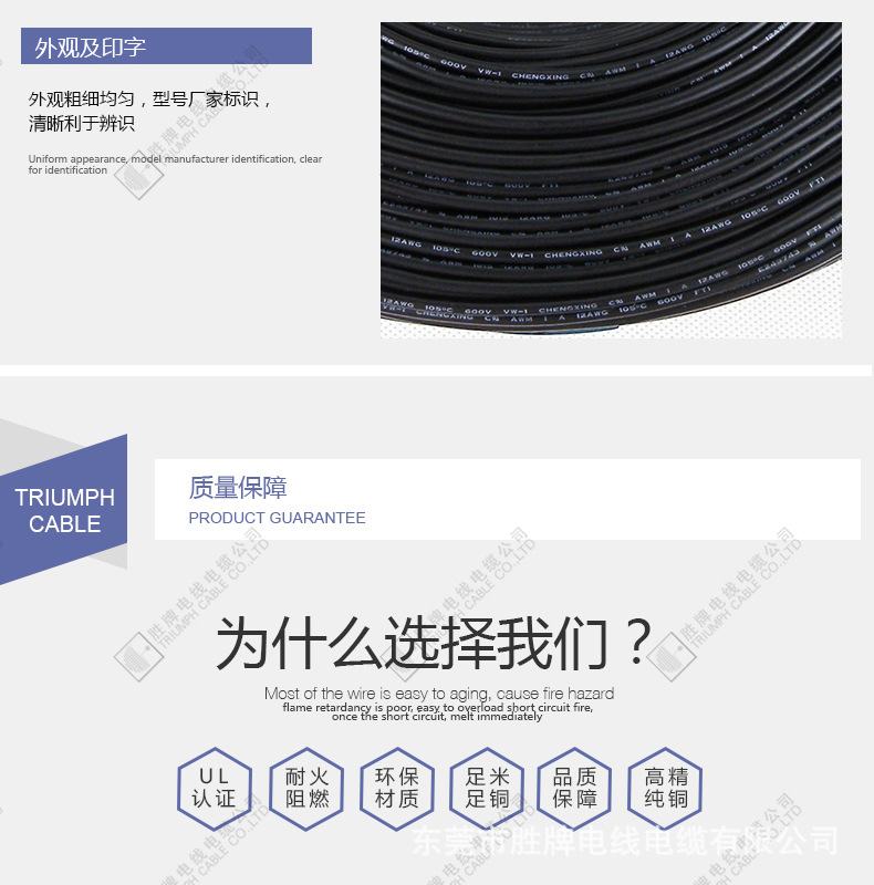 E249743 AWM UL1015 8AWG 105℃ 600V VW-1 美标电子线现货库存-阿里巴巴