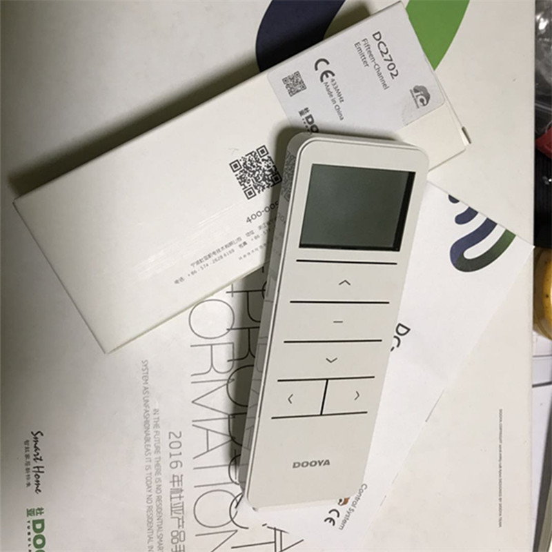 杜亚电动窗帘智能家居无线控制器 单双多控遥控器 DC2700 2702-阿里巴巴