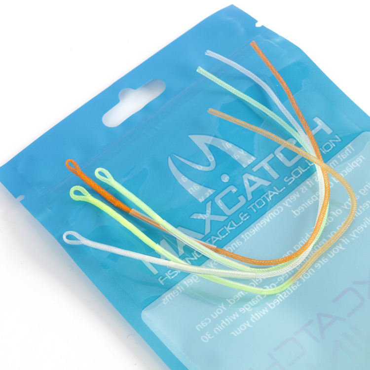 Fly fishing line loop joint 30 pounds 50 pounds orange white yellow ...