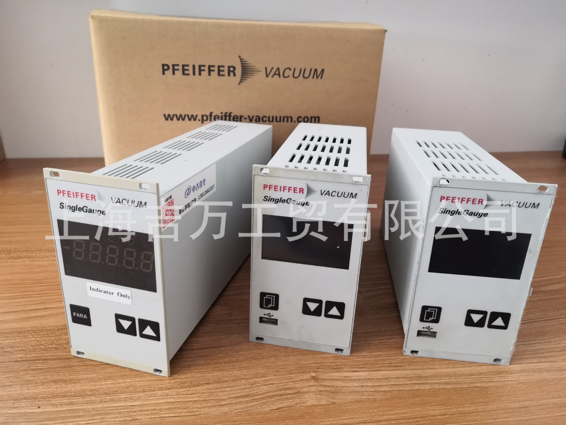 上海吉万 Pfeiffer 普发TPG 361真空计 控制器-阿里巴巴