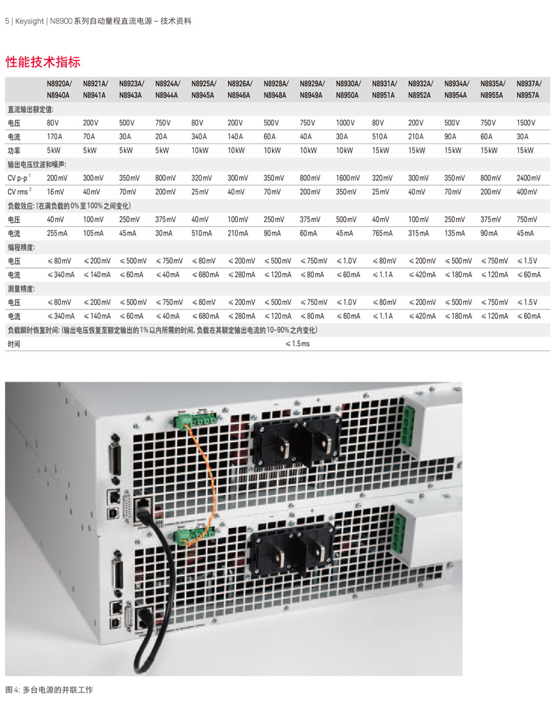 KEYSIGHT/是德N8900系列大功率自动量程系统直流电源N8957A安捷伦-阿里巴巴