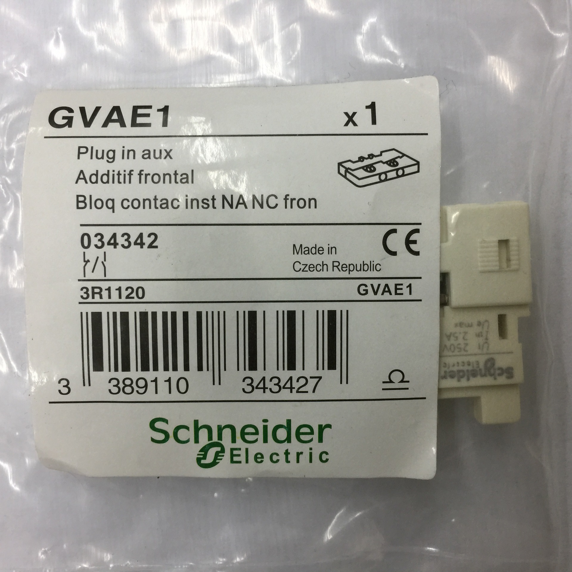 原装正品GVAE1 Schneider电机保护断路器常开常闭可切换辅助触头-阿里巴巴