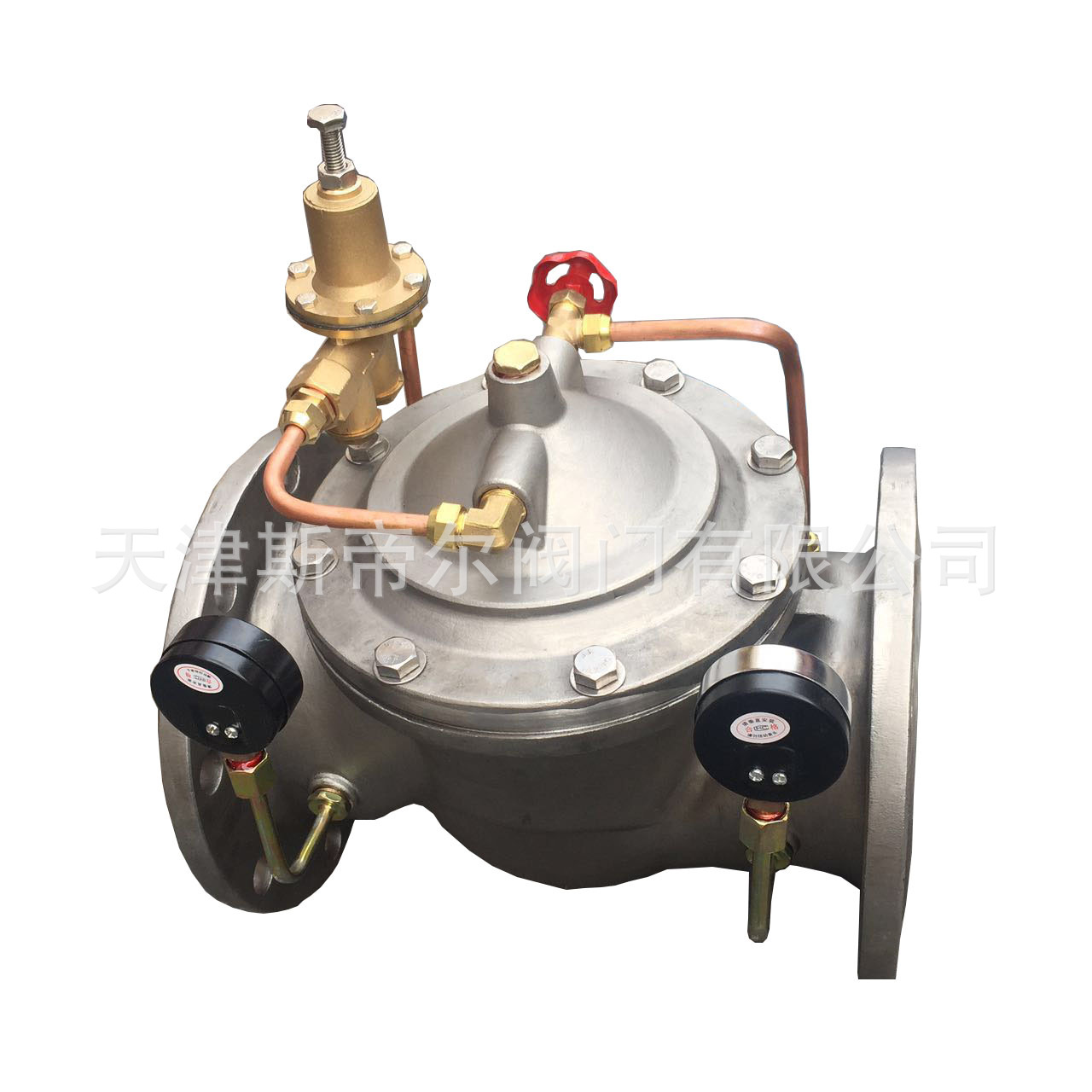 不锈钢减压阀 先导式减压阀 法兰减压阀 厂家 天津200X-16P-阿里巴巴