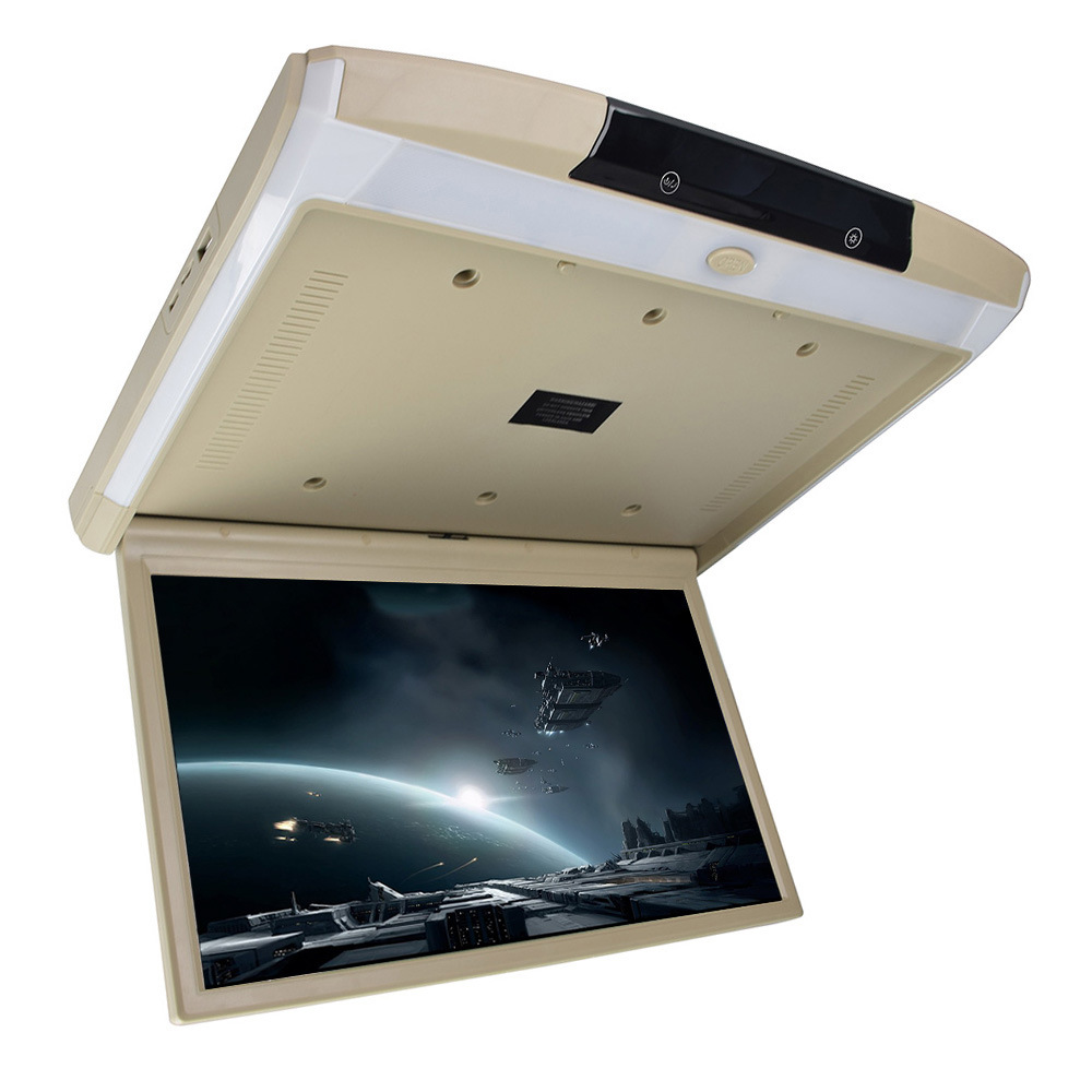 车载吸顶安卓显示器15寸汽车高清吸顶电视显示屏wifi蓝光4K显示器-阿里巴巴