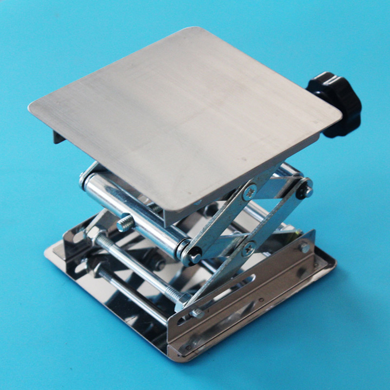 实验室升降台 100 150 200 250 300mm小型升降平台 手动不锈钢-阿里巴巴