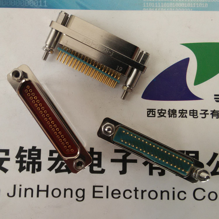 通讯航空电源信号类J30J-51ZKN-J直插印制板微矩形连接器生产供应-阿里巴巴