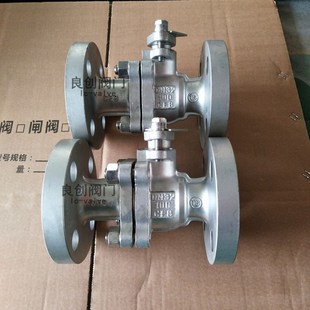 现货Q41F-100P DN32高压法兰球阀 304不锈钢高压球阀-阿里巴巴