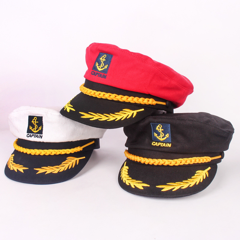 Supply Wholesale Sea Military Cap All Cotton Fashion Military Cap Red ...