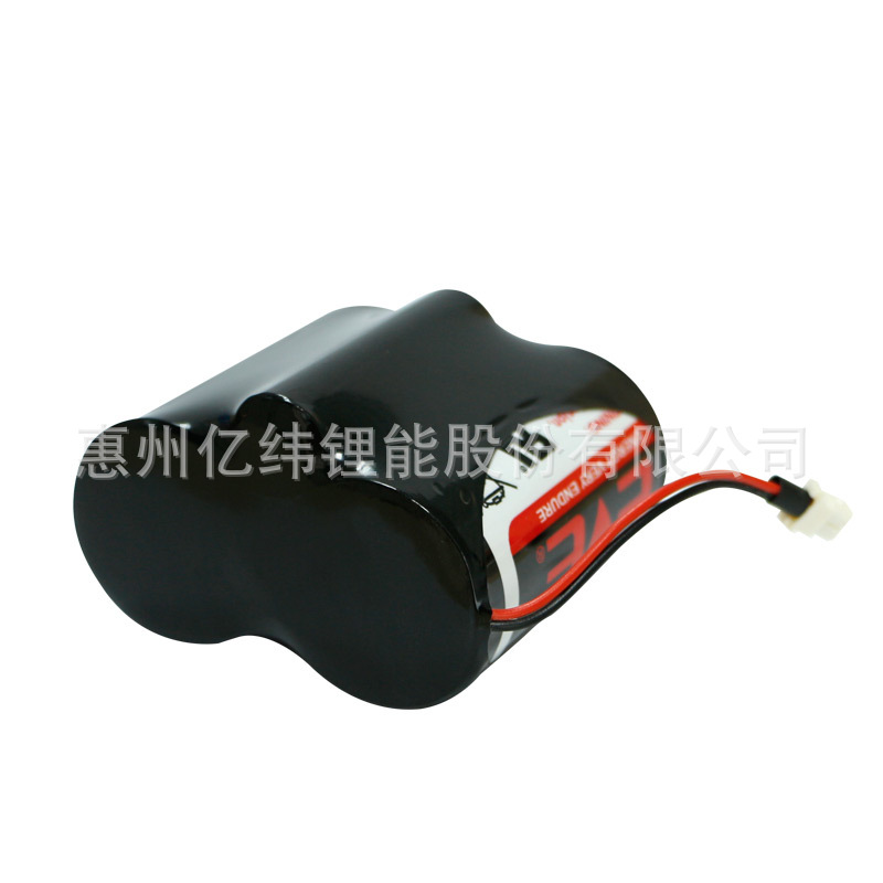 EVE亿纬锂能ER34615*2+SPC1550外加插头智能水表电表流量器电源-阿里巴巴