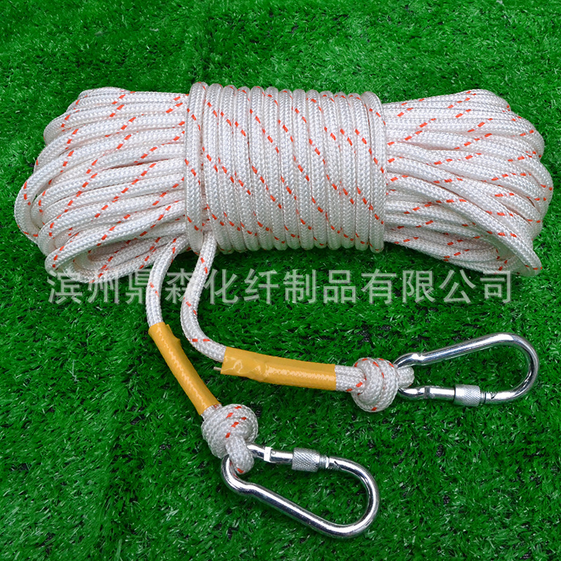 高空作业防坠落安全绳 直径12mm 16mm钢丝芯防护保护保险绳-阿里巴巴