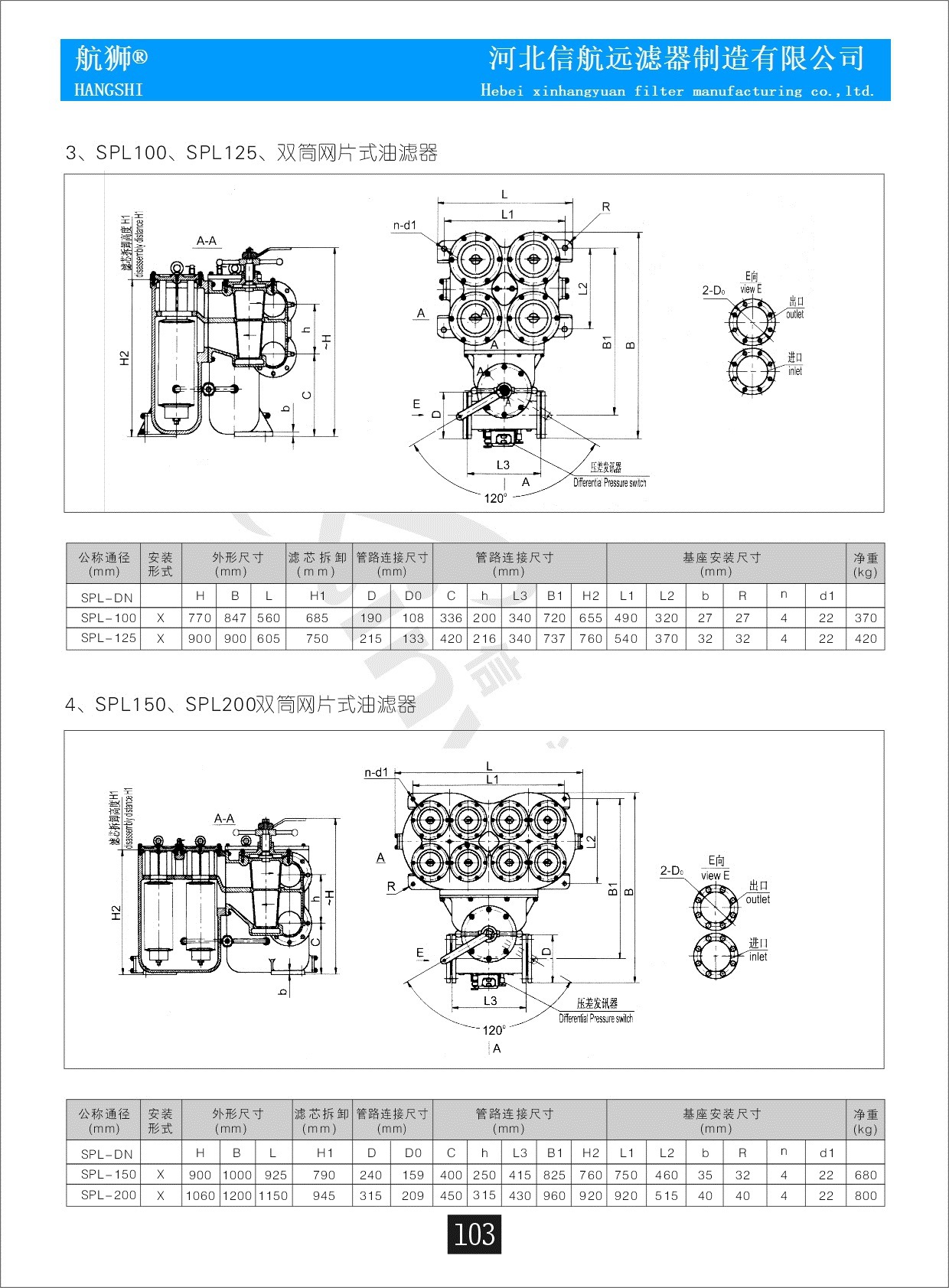 SPL-40-C双筒过滤器【优质供应商】-阿里巴巴