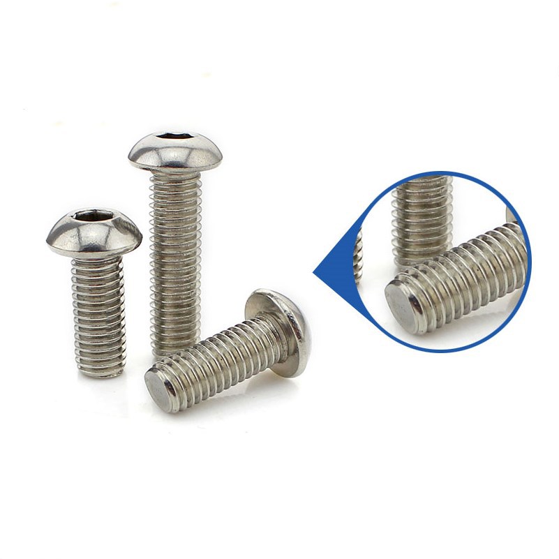 304不锈钢圆头螺丝钉/GB818盘头十字半圆头机牙螺丝钉 M8-M10-阿里巴巴