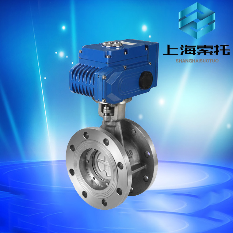 电动开关型不锈钢法兰蝶阀D941H-16电动法兰蝶阀 不锈钢法兰蝶阀-阿里巴巴