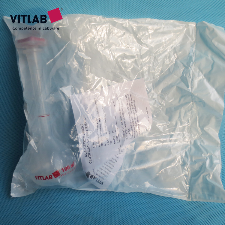 vitlab塑料容量瓶A级100/250/500/1000ml PMP容量瓶含证书-阿里巴巴
