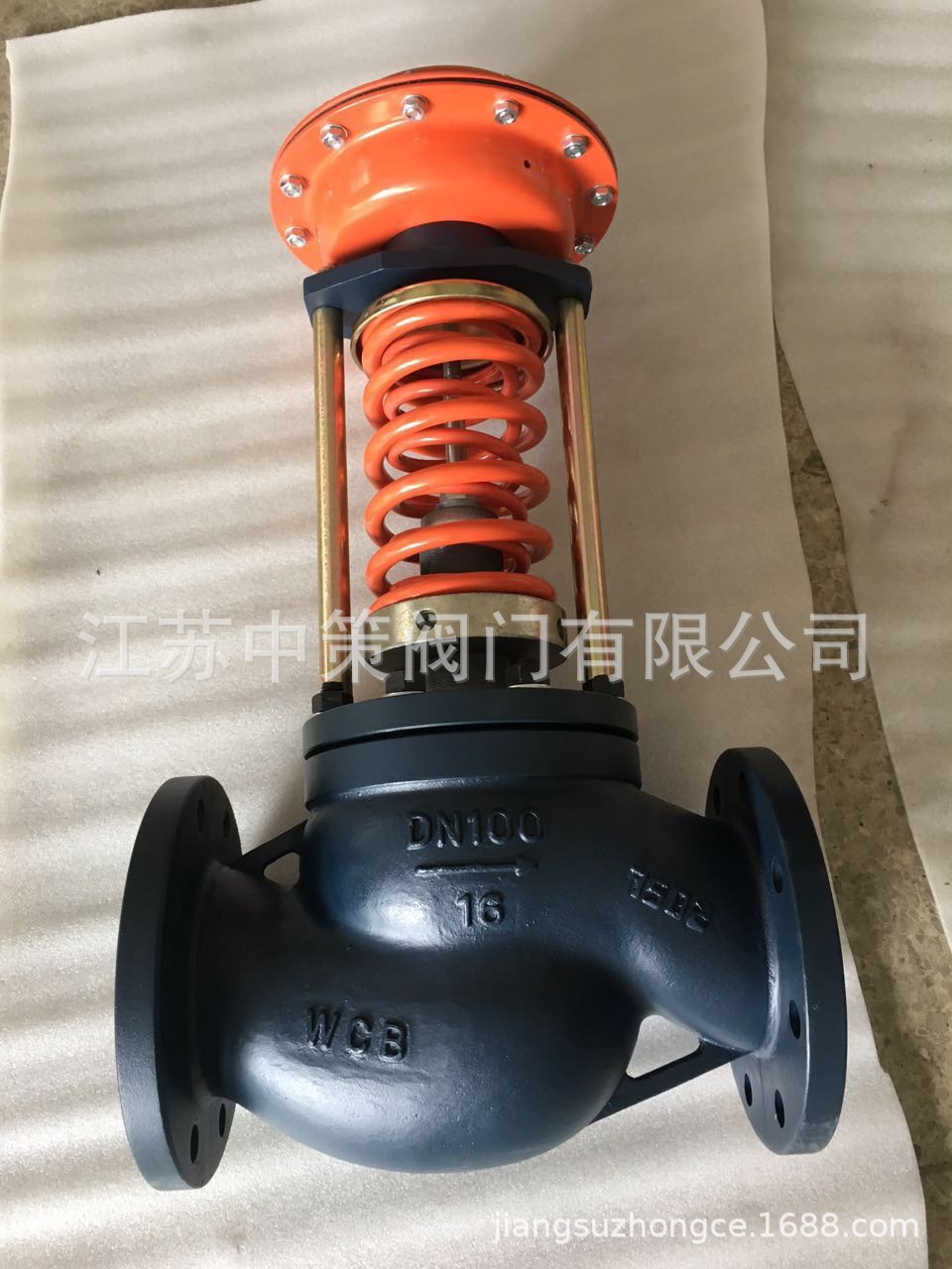 ZZYP-16B自力式压力调节阀ZZYP-16K蒸汽氮气气体减压稳压阀泄压阀-阿里巴巴