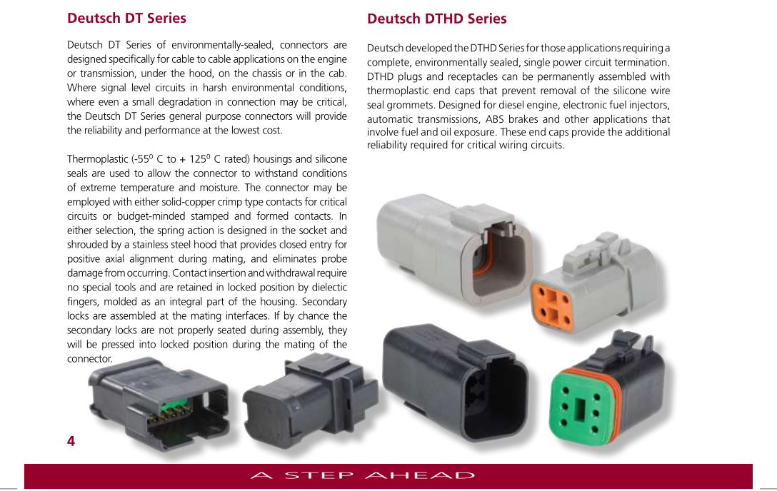 Deutsch德驰连接器DT04-4P-C015护套交货及时-阿里巴巴