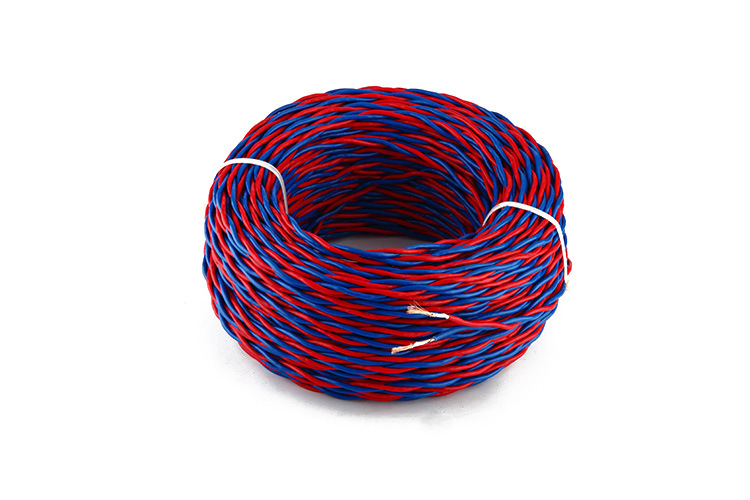 新威讯 NH-RVS 2*1.5 家用花线 双股红黑线/红蓝双绞线-阿里巴巴