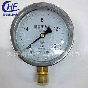 YN100 YN100ZT 抗震精密压力表 雷尔达耐震充油表 0-1.6mpa-阿里巴巴