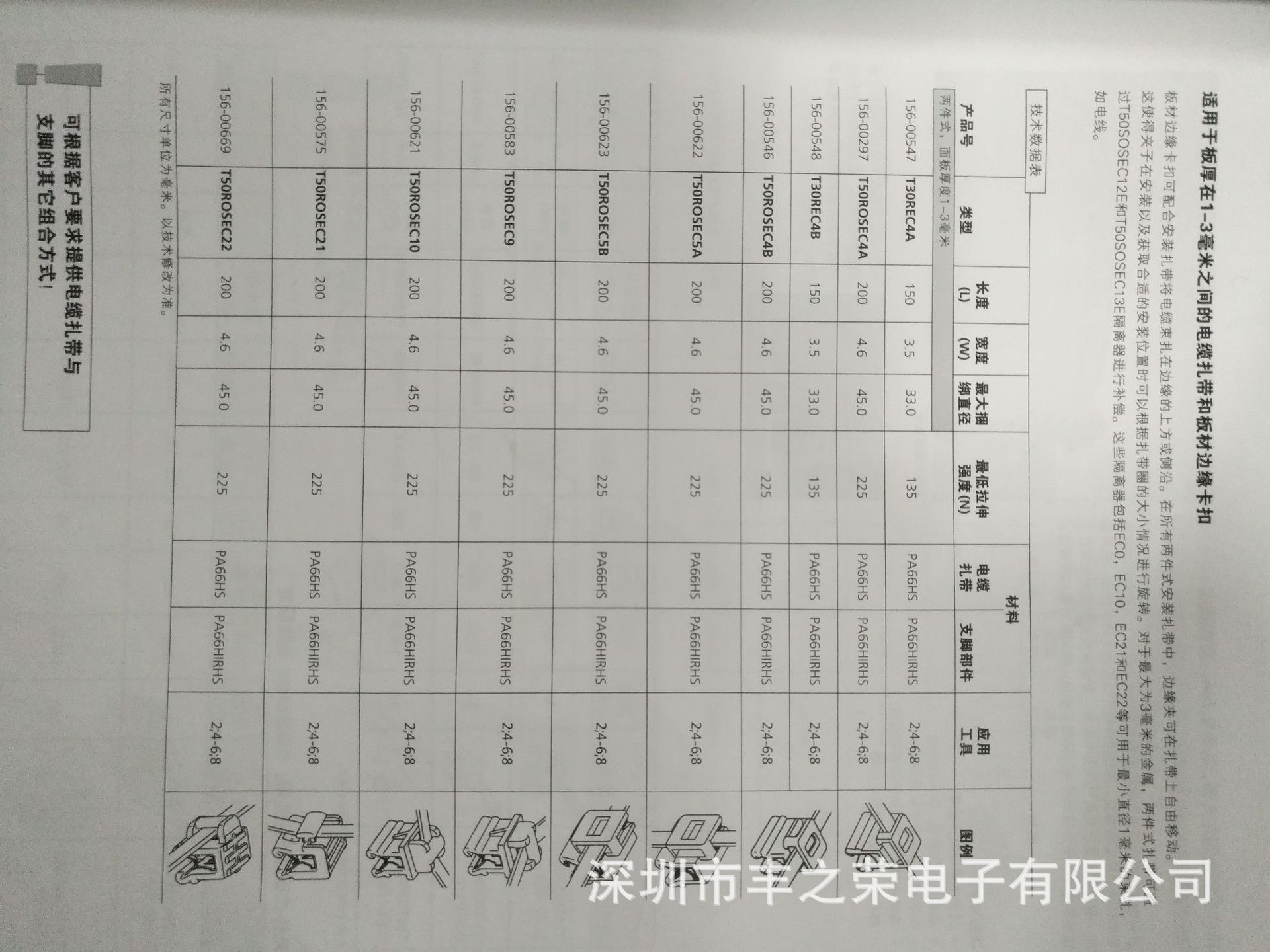 海尔曼太通汽车扎带线束卡扣尼龙扎带T30REC4B156-00548特价现货-阿里巴巴