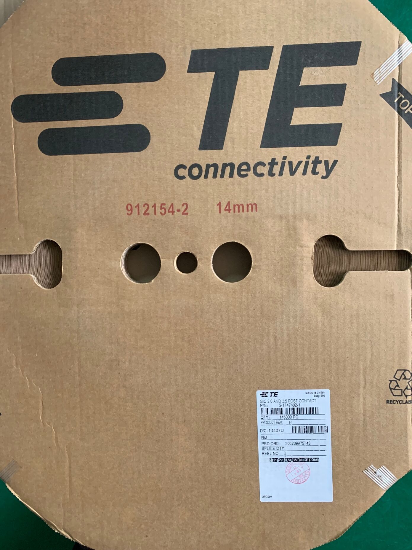 现货供应原厂 TE 5-1747492-1 端子-阿里巴巴