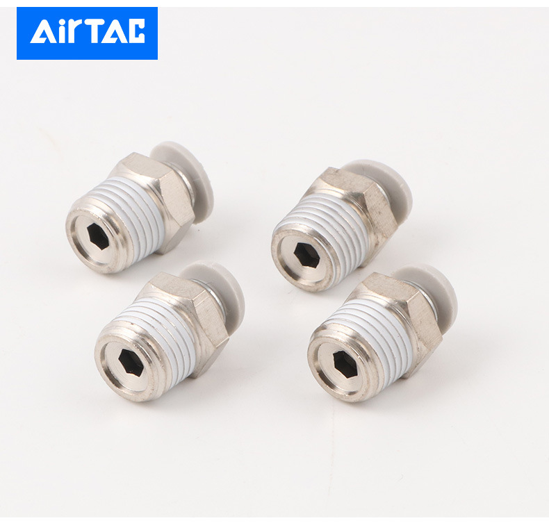 AirTac亚德客气管快速接头APC8-01/02/03/04;APC10-01/02/03/04-阿里巴巴