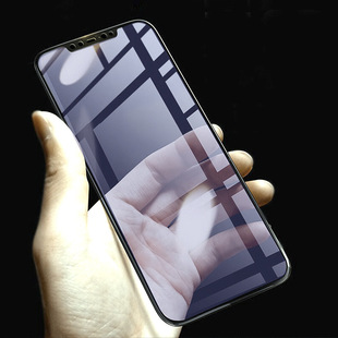 适用小米9丝印二强钢化膜 CC9E/红米Note8/Mix3/K30/K20pro全屏膜-阿里巴巴