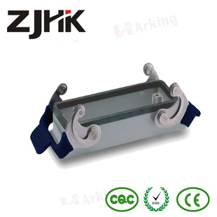 Harking/哈廷 供应 重载连接器外壳 24B金属外壳 H24B-BK-2L-阿里巴巴