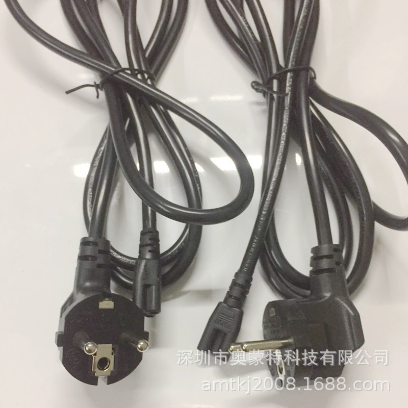 俄罗斯 哈萨克斯坦 巴基斯坦 电源线插头 两插2芯 ac插三芯电源线-阿里巴巴
