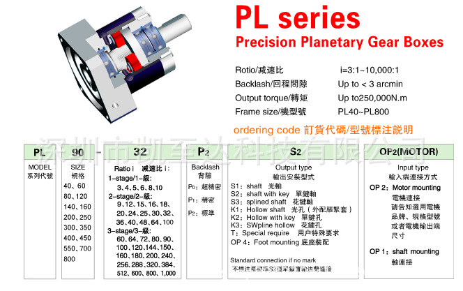 纽氏达特PL/WPL系列PL90-10伺服行星减速机步进机械设备适配电机-阿里巴巴