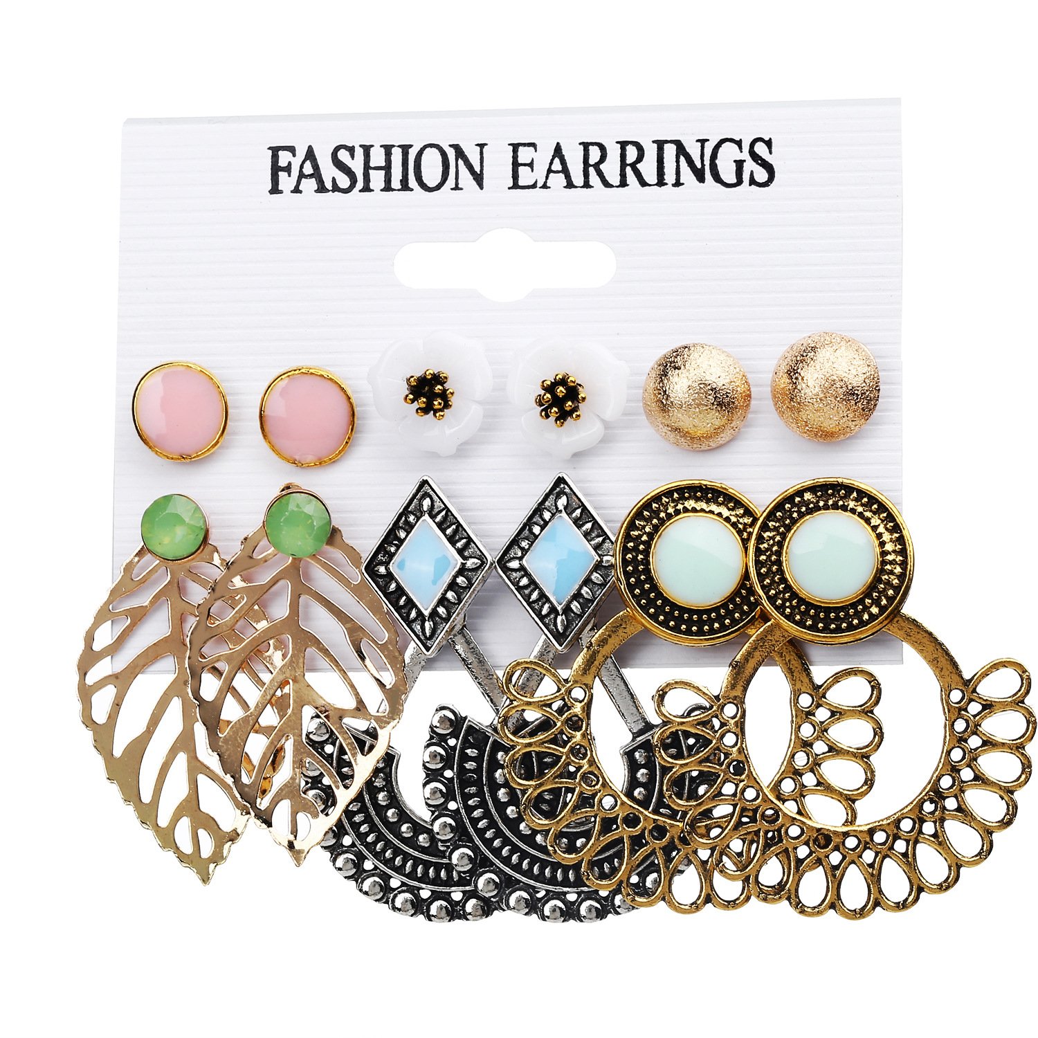 Korean Fashion Ear Accessories European And American Creative Retro ...