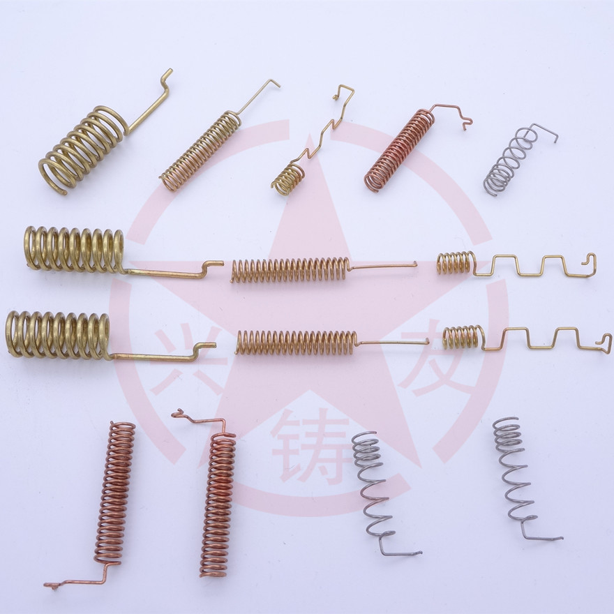 厂家生产铜线弹簧天线弹簧 黄铜磷铜线精密通讯弹簧导电弹簧-阿里巴巴