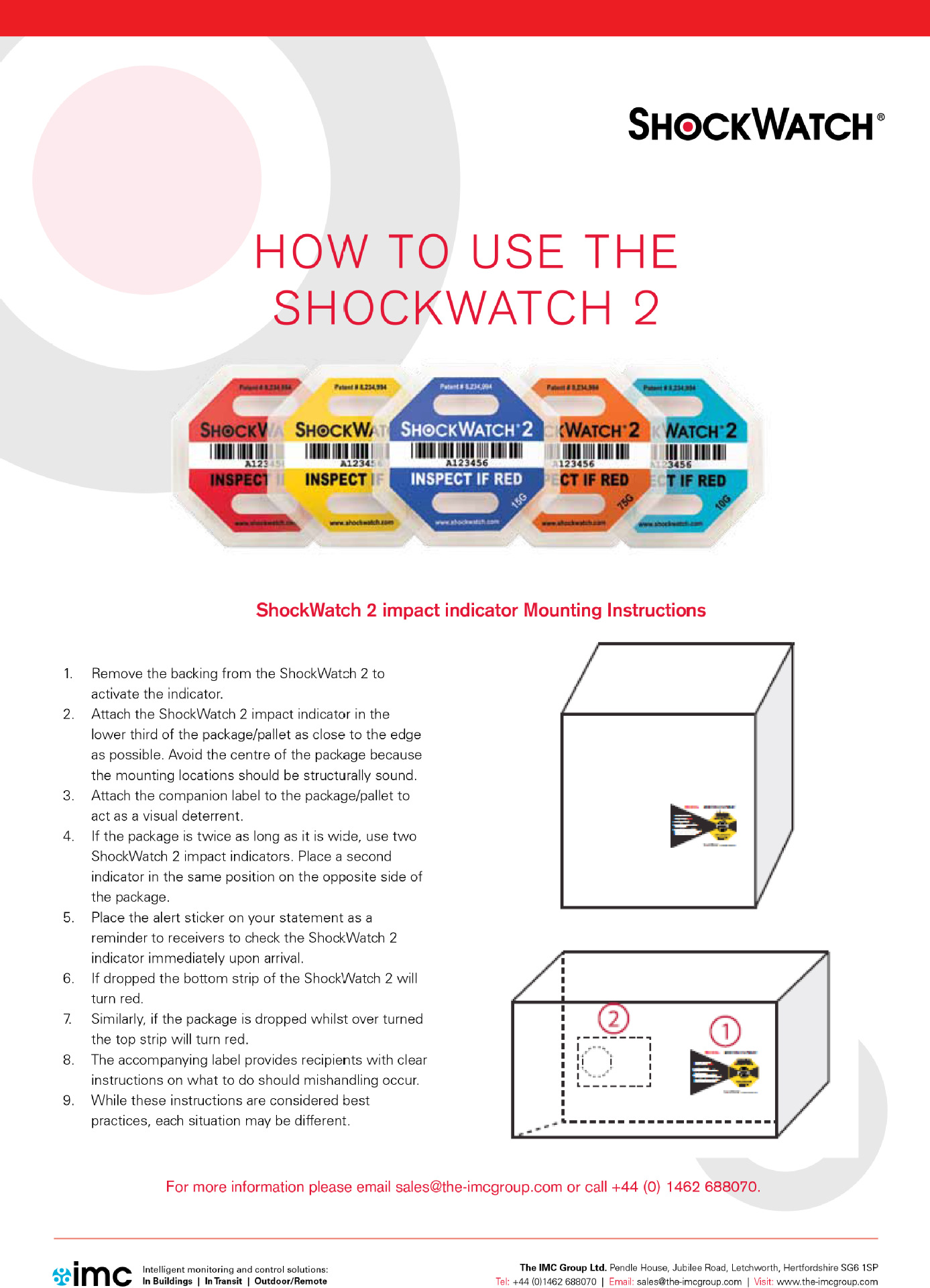 shockWatch物流防震动指示器 防碰撞警示标签 防冲击红色指示器-阿里巴巴
