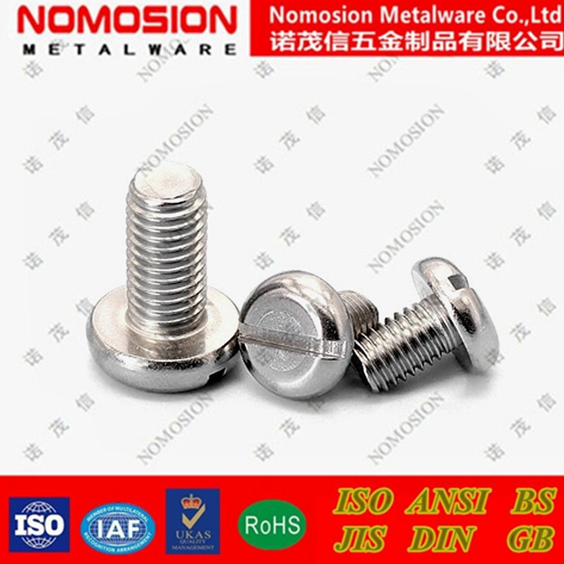 不锈钢GB67一字槽圆柱头螺钉开槽一字盘头螺丝M2M2.5M3M4M5M6M8-阿里巴巴