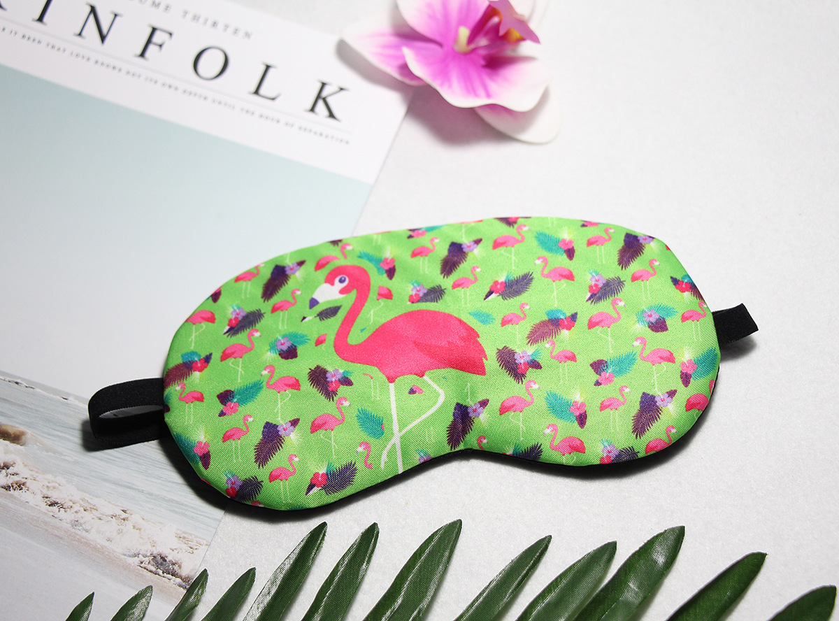 The new Korean version of the cartoon flamingo sleep shading ice bag ...