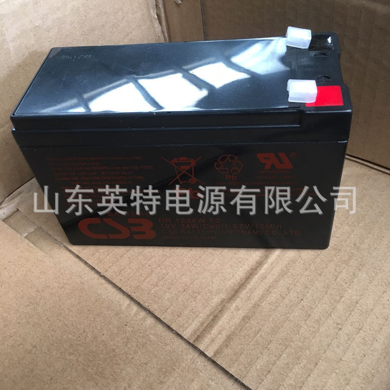 CSB 12V9AH 蓄电池 CSB蓄电池12V电瓶 HR1234W 12V34W UPS蓄电池-阿里巴巴