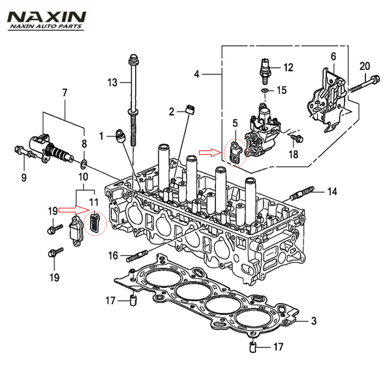 15815-RAA-A01适用本田电磁阀垫VTEC油压阀过滤网15845-RAA-A01-阿里巴巴